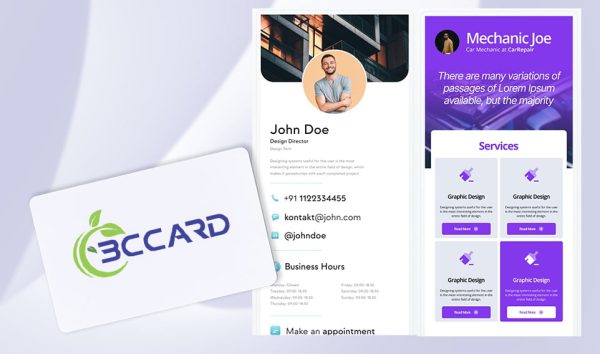 Digital Business Card | Contactless Virtual Name Card | Appnicorn
